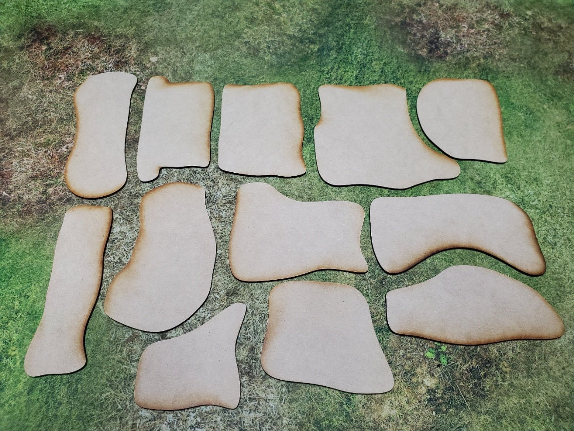 Terrain Bases Style 2 – Tabletop Armory